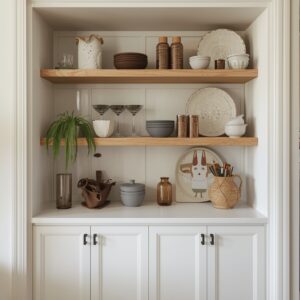 How to Style Open Shelves Without Making Them Look Messy ...